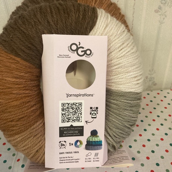 Yarnspiration | Other | Niw Yarnspiration Caron Colorama Ogo Tabby Yarn ...